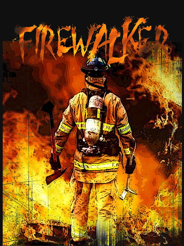 "firewalker" T-shirt by redboy | Redbubble