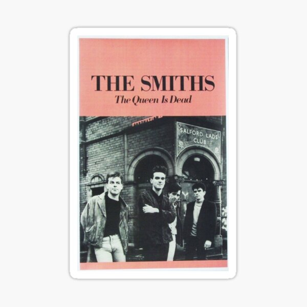 "The Smiths fan art" Sticker by MariaGalfetti | Redbubble