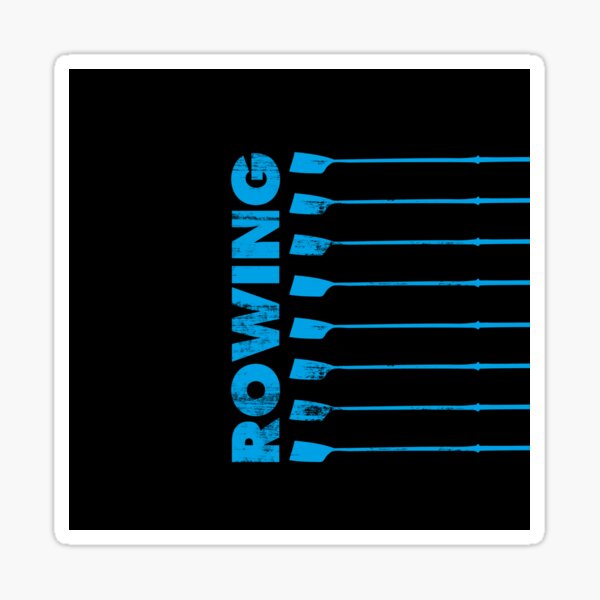 "Rowing Oars 22" Sticker for Sale by Tam-Ara | Redbubble