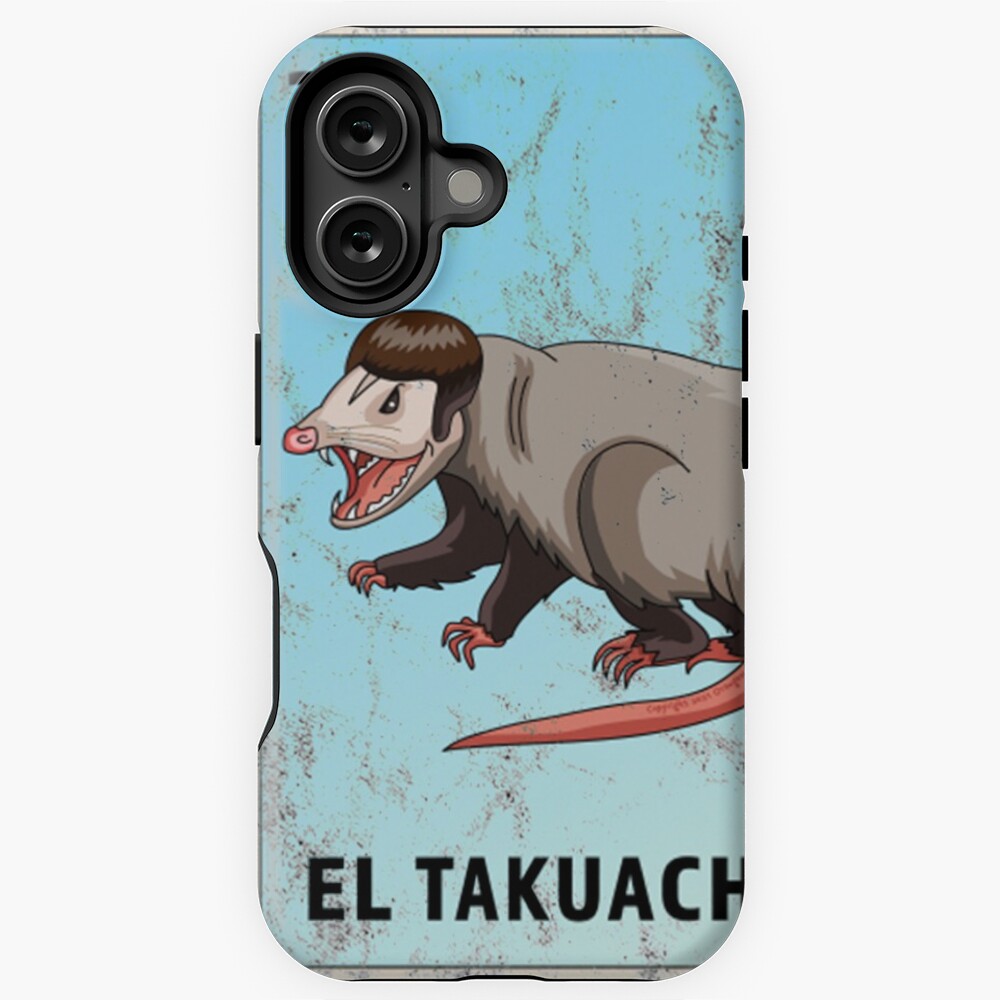 "El Cuhh Takuache Cuh Opossum Funny Mexican Lottery" Sticker for Sale ...