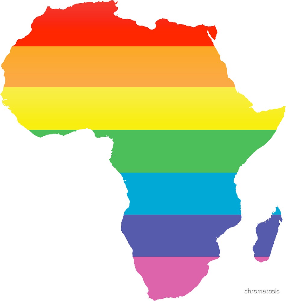 "rainbow africa" by chromatosis | Redbubble