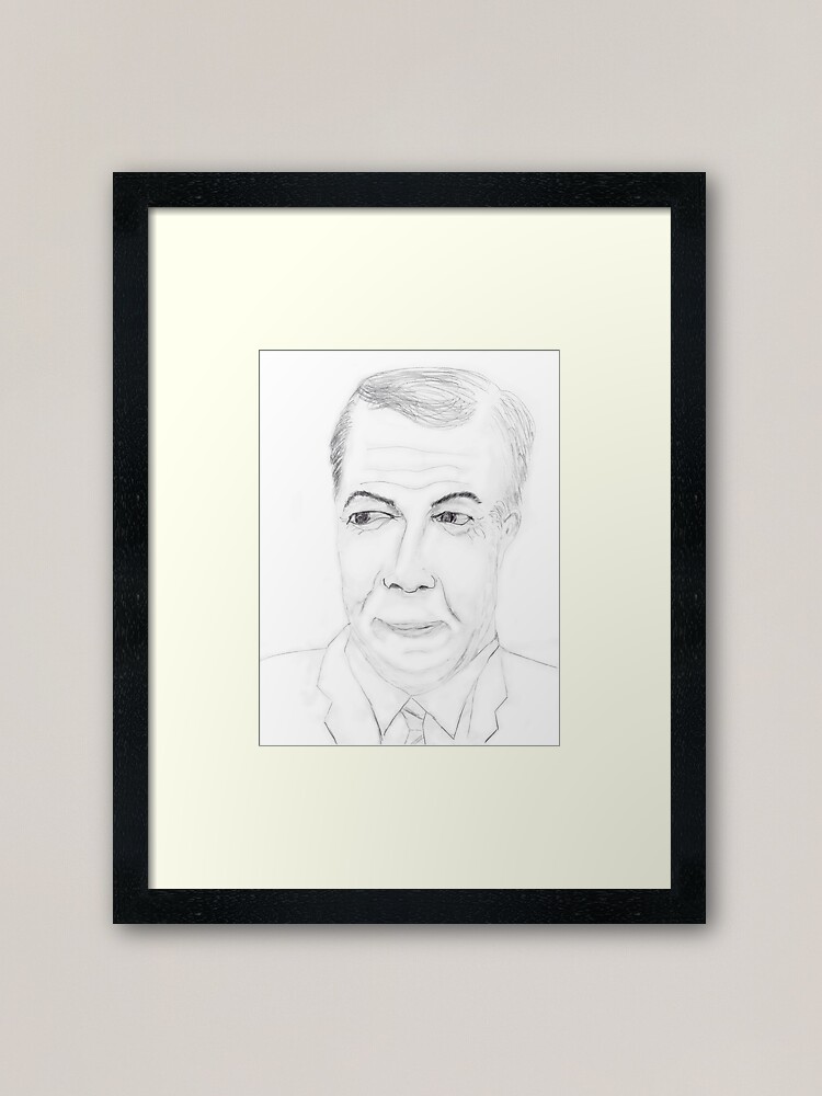 "Nigel Farage" Framed Art Print for Sale by camerawithlegs | Redbubble