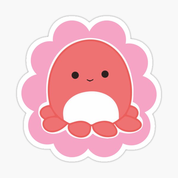"Octopus Squishmallow" Sticker for Sale by sophieS670 | Redbubble