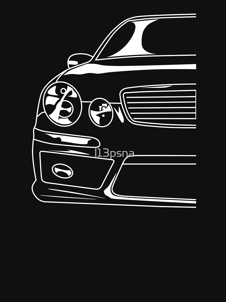 "W211 Front" T-shirt for Sale by l13psna | Redbubble | w211 t-shirts ...