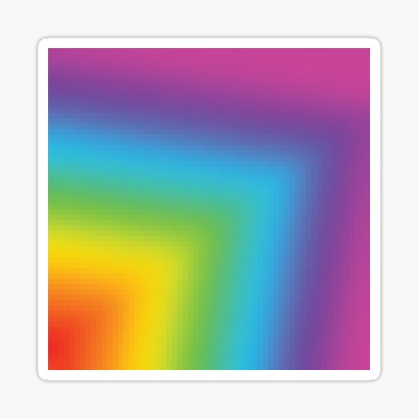 "Rainbows Galore" Sticker for Sale by Codeblue2 | Redbubble