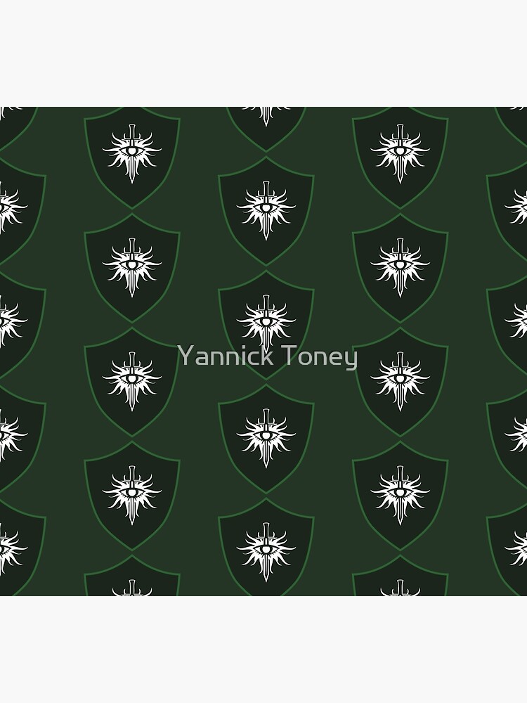 "Inquisition Heraldry - Dragon Age Geometric Art" Socks for Sale by ...