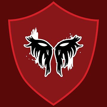 "Antivan Crows Heraldry - Dragon Age Geometric Art" Sticker for Sale by ...