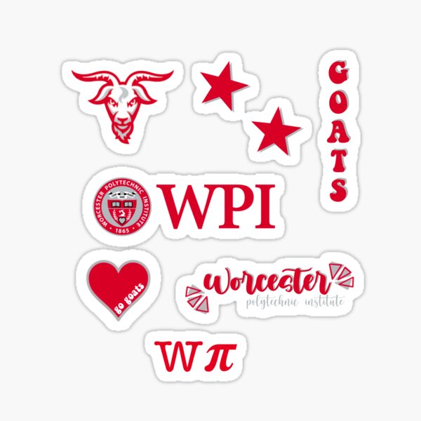 "WPI Pack" Sticker for Sale by collegedeck | Redbubble
