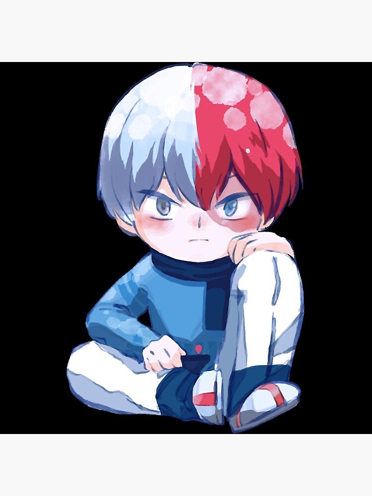 Lámina fotográfica «My Hero Academia Chibi Todoroki Shoto» de ...