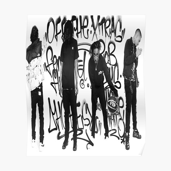 "Shoreline Mafia White Tee" Poster by Lucielyn | Redbubble