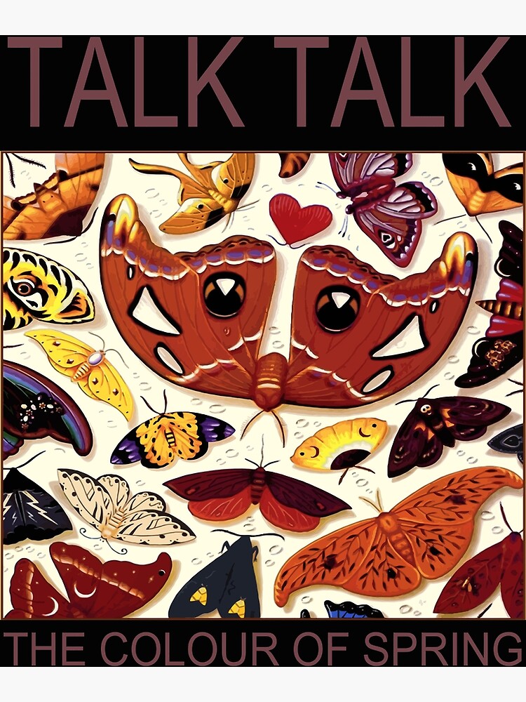 "talk Talk - The Colour Of Spring " Poster for Sale by Lucielyn | Redbubble