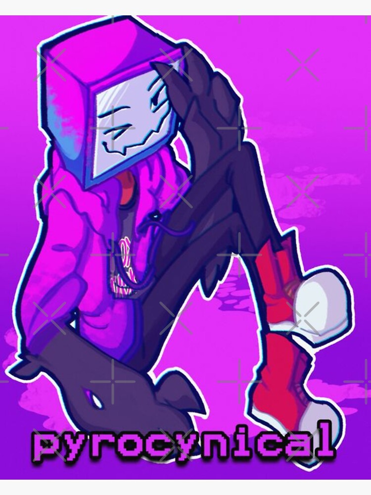 " Pyrocynical" Sticker by AMercurius | Redbubble
