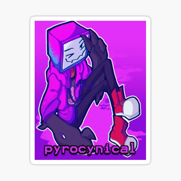 " Pyrocynical" Sticker by AMercurius | Redbubble
