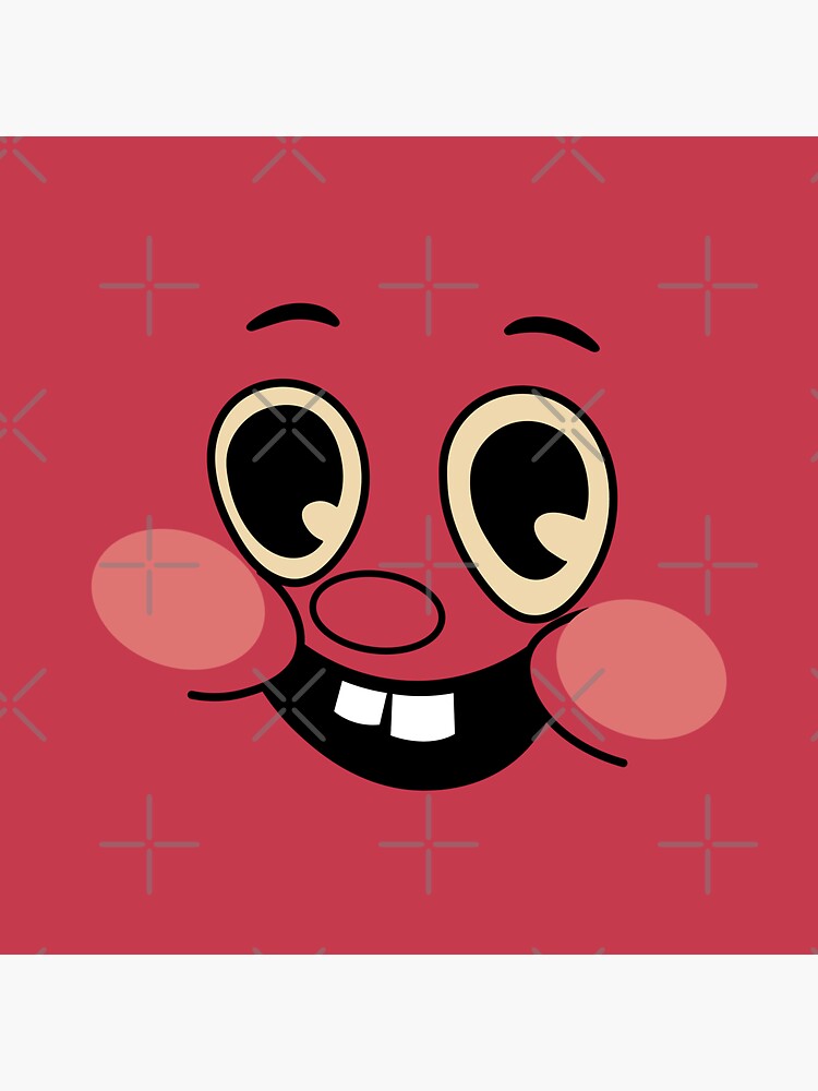 "Cappy Face" Sticker for Sale by KinkyKaiju | Redbubble