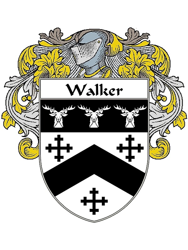 "Walker Coat of Arms / Walker Family Crest" by William Martin | Redbubble