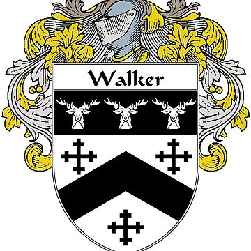 "Walker Coat of Arms / Walker Family Crest" Sticker for Sale by ...