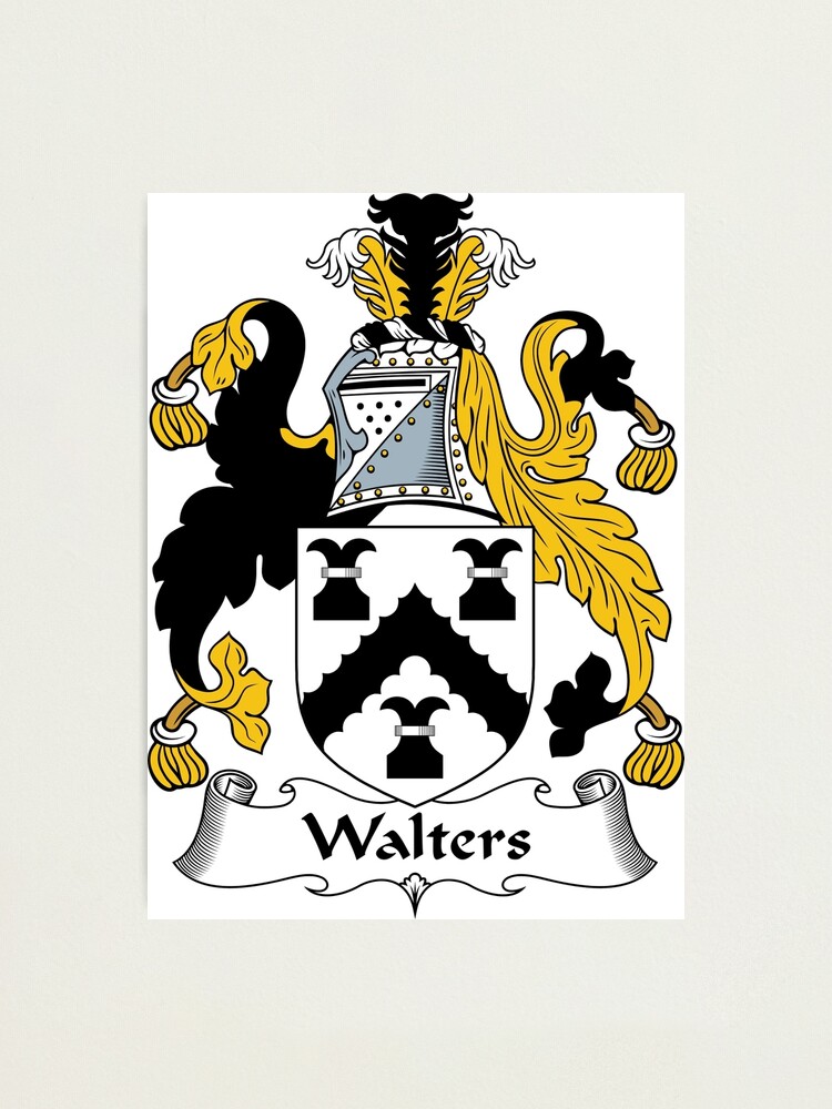 "Walters Coat of Arms / Walters Family Crest" Photographic Print by ...