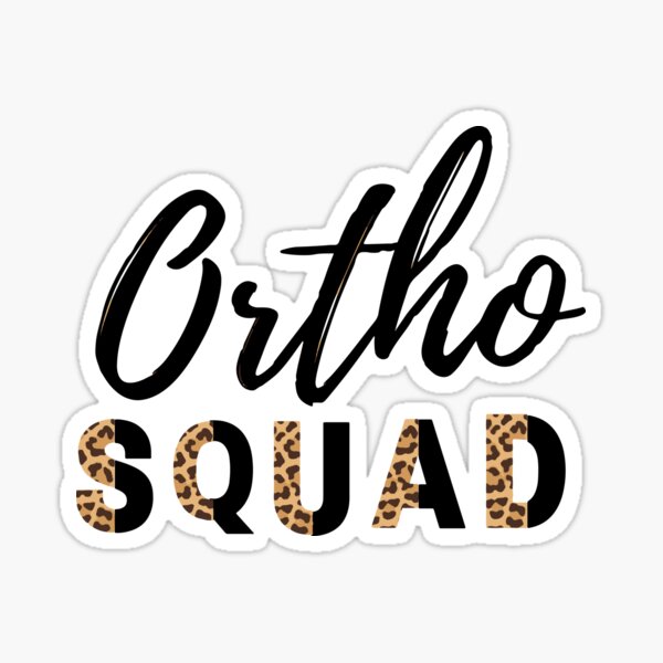 "Ortho Nurse " Sticker for Sale by DarneP | Redbubble
