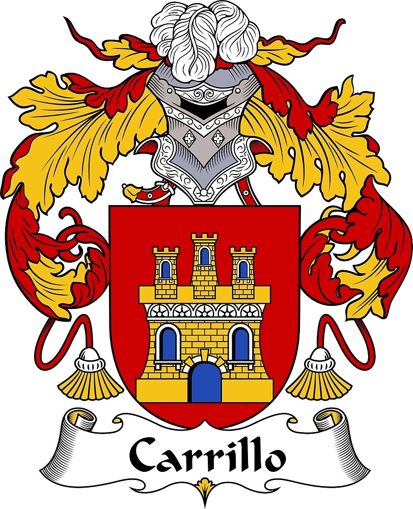 "Carrillo Coat of Arms/Family Crest" by William Martin | Redbubble