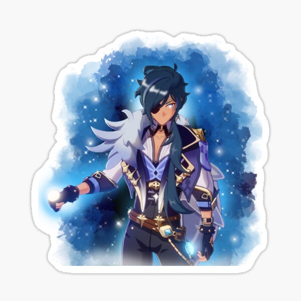"Kaeya cryo husbando Genshin Impact" Sticker for Sale by SegaJenkins ...