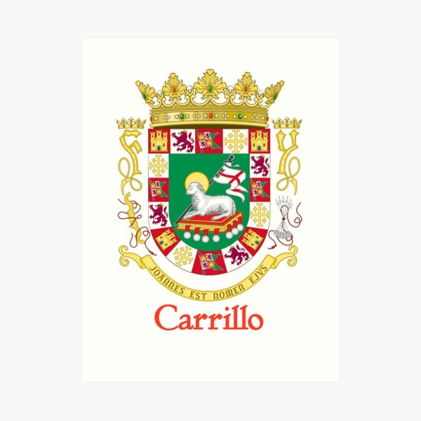 Carrillo Art Prints | Redbubble