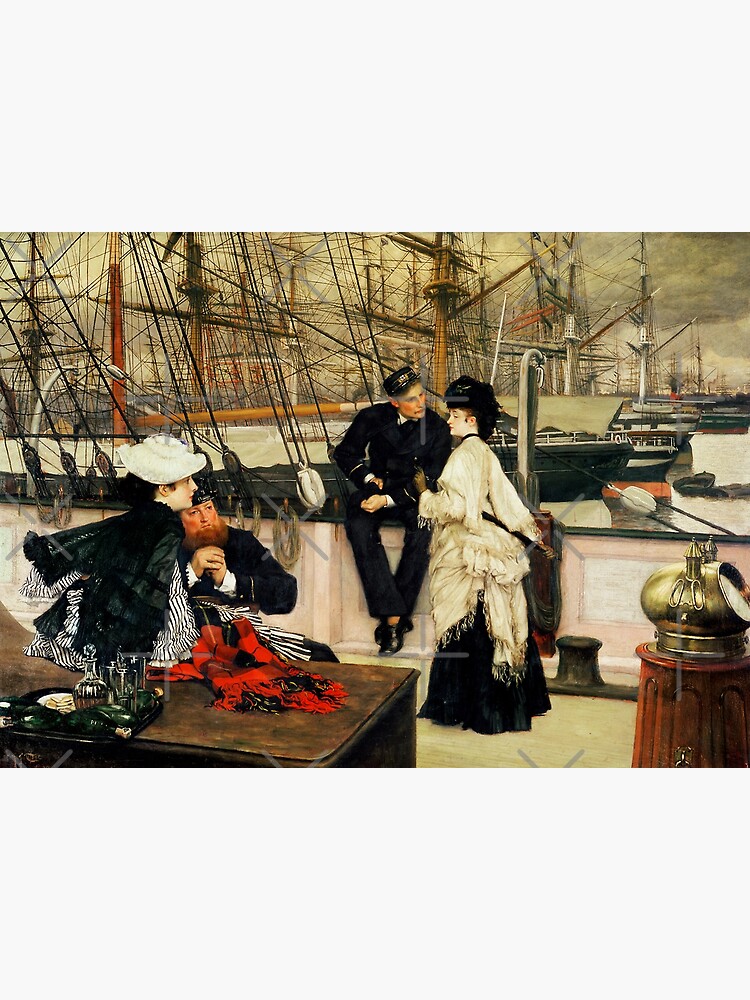 "Captain and First Mate with Ladies" Poster for Sale by dianegaddis ...