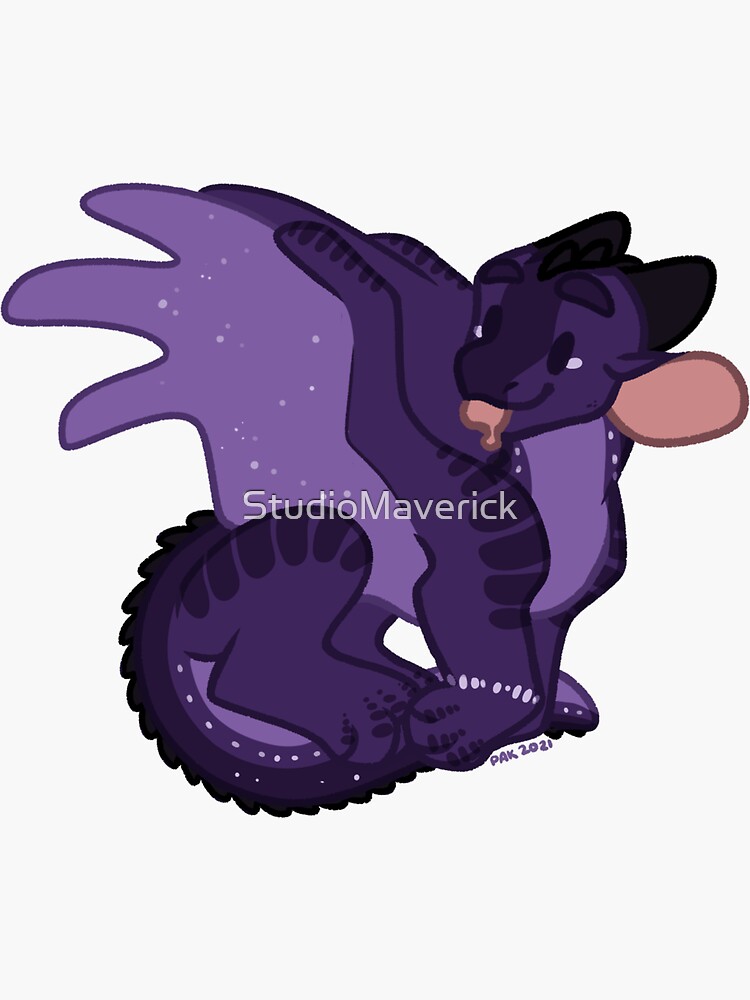 "Fatespeaker - WOF Wings of Fire" Sticker for Sale by StudioMaverick ...
