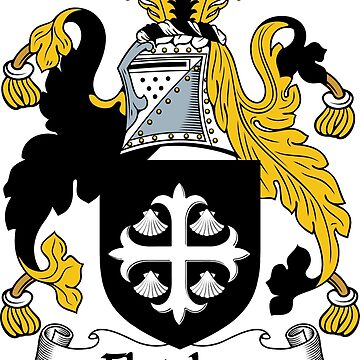 "Fletcher Coat of Arms / Fletcher Family Crest" Sticker for Sale by ...