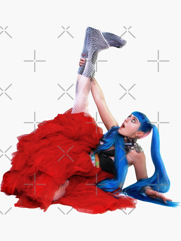 "Ashnikko" Sticker for Sale by chulitad | Redbubble