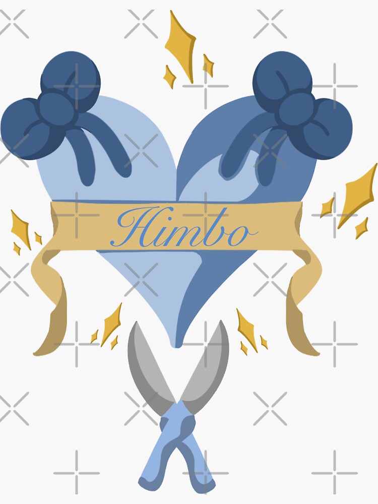 "Himbo Sticker" Sticker for Sale by aurieborealis | Redbubble