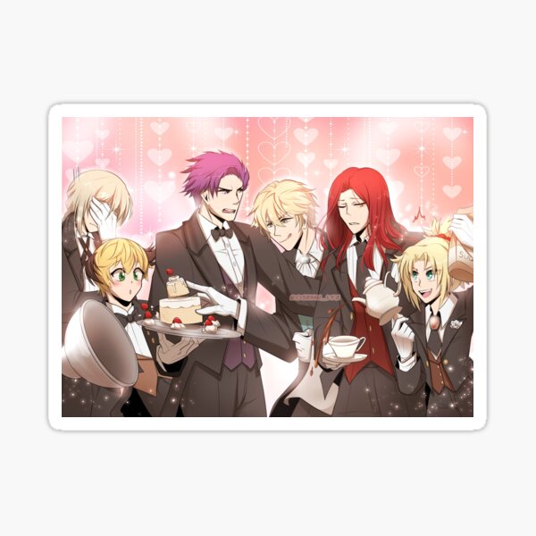 "FGO Fate Grand/Order Butler Knights of the Round Table" Sticker for ...
