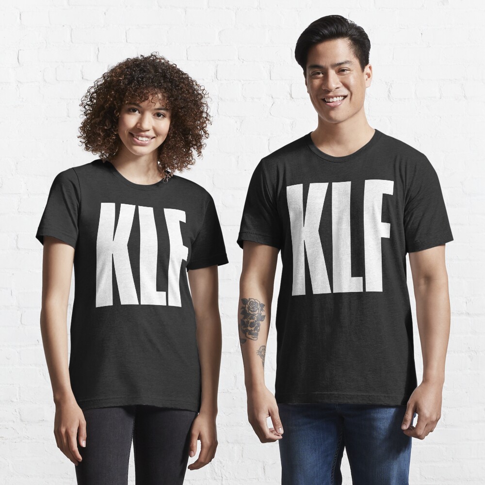 "KLF TEXT TEE" T-shirt for Sale by RudieSeventyOne | Redbubble ...