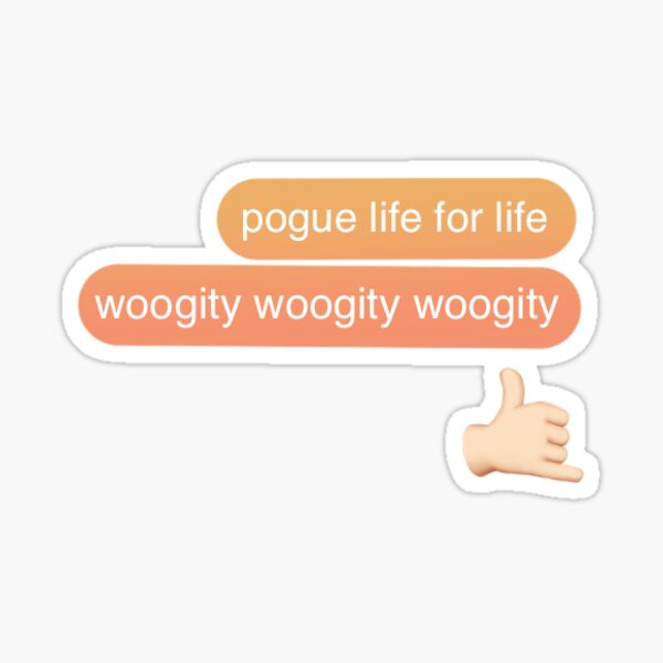 "one of the pogues OBX text message" Sticker for Sale by thefiineapple ...