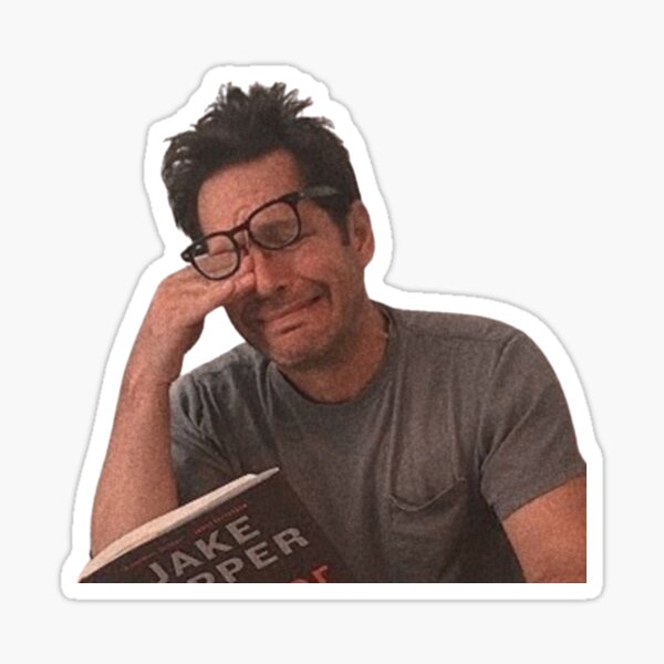 "Paul Rudd Crying" Sticker by tatianafe14 | Redbubble