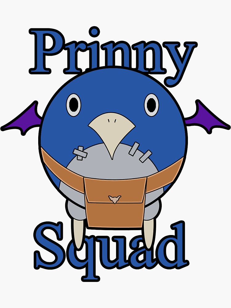 "Cute Prinny" Sticker for Sale by Eveanon | Redbubble