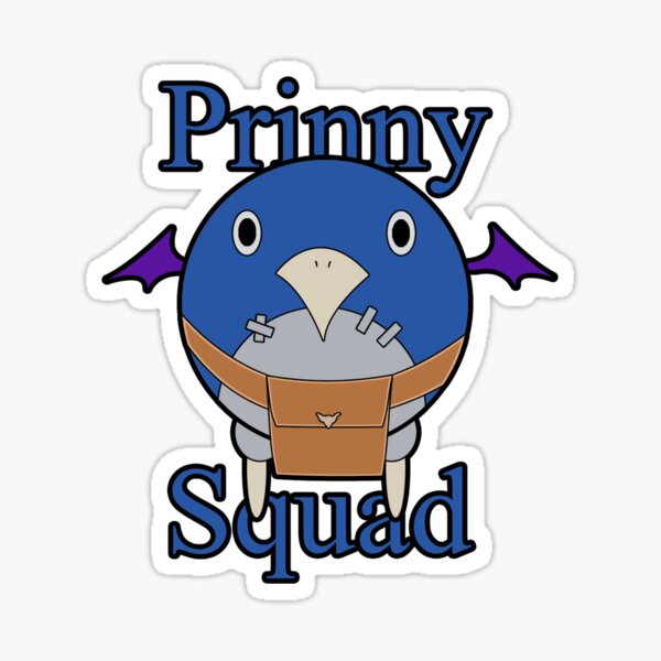 "Cute Prinny" Sticker for Sale by Eveanon | Redbubble