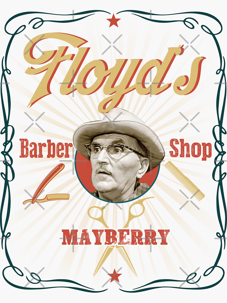 "Pink Floyd The Barber Floyd’s Baber Shop Mayberry Classic Retro Shirt ...