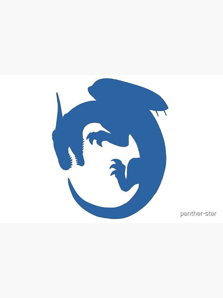 "Saphira Eragon Dragon Logo" Art Print by panther-star | Redbubble