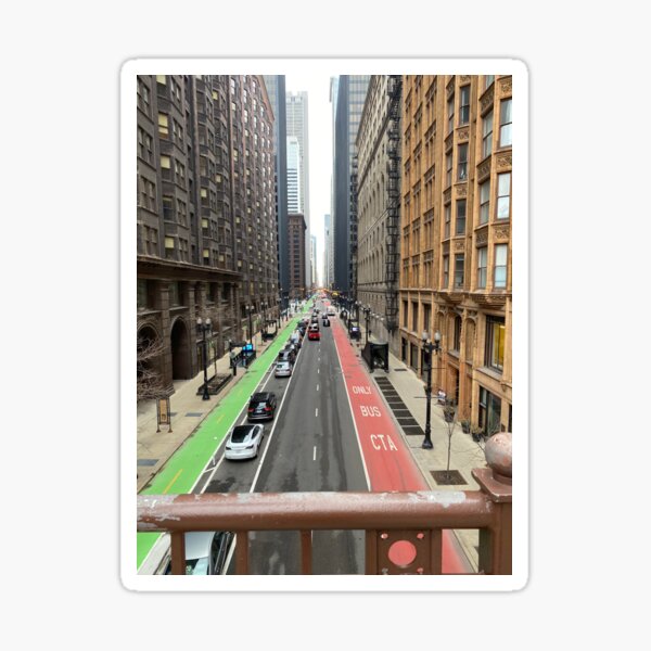 "chicago" Sticker by REIDEPEARSON | Redbubble
