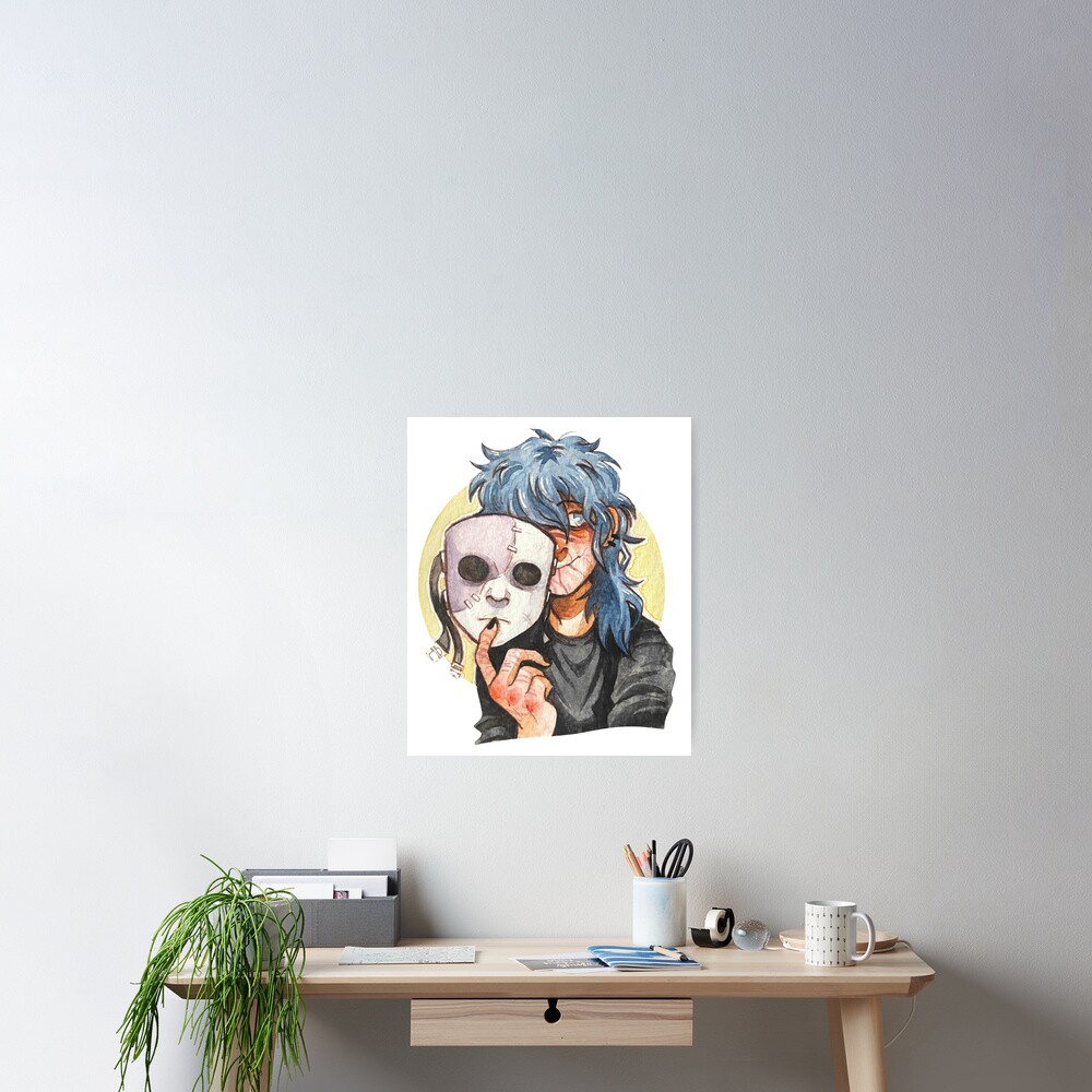 "Sally Face" Poster for Sale by stressed-pigeon | Redbubble