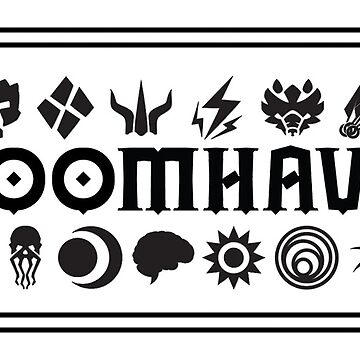 "GLOOMHAVEN - Character Symbols" Greeting Card for Sale by JBaldree ...