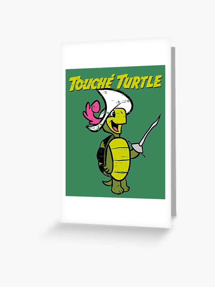 "Touché Turtle" Greeting Card for Sale by jungturx | Redbubble