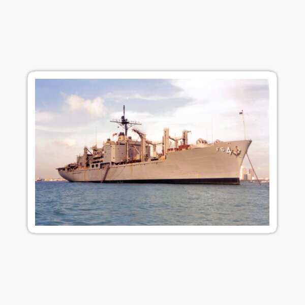 "USS WHITE PLAINS (AFS-4) SHIP'S STORE" Sticker for Sale by ...