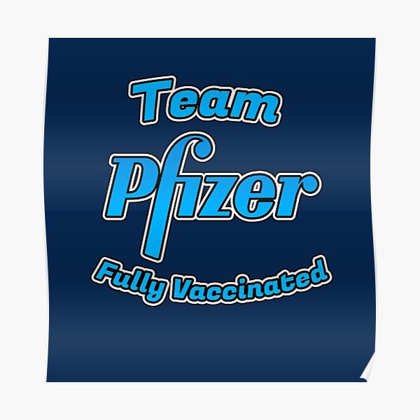 "Team Pfizer- Fully Vaccinated Covid 19 Vaccine Sticker- Pfizer Vaccine ...