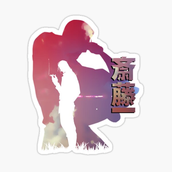 "Himura Kenshin Himura Hajime Saito" Sticker for Sale by danderrion ...