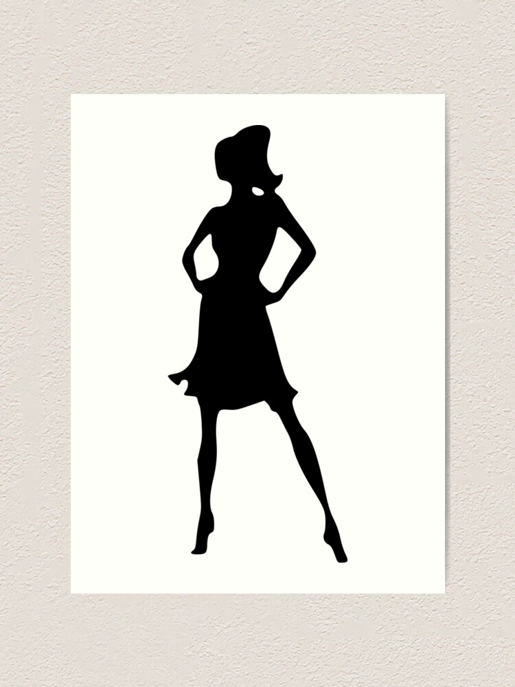 Cartoon Silhoette Silhoette Sexy Women 10 1 1 1 1 1 1 Design 1 1 1 1