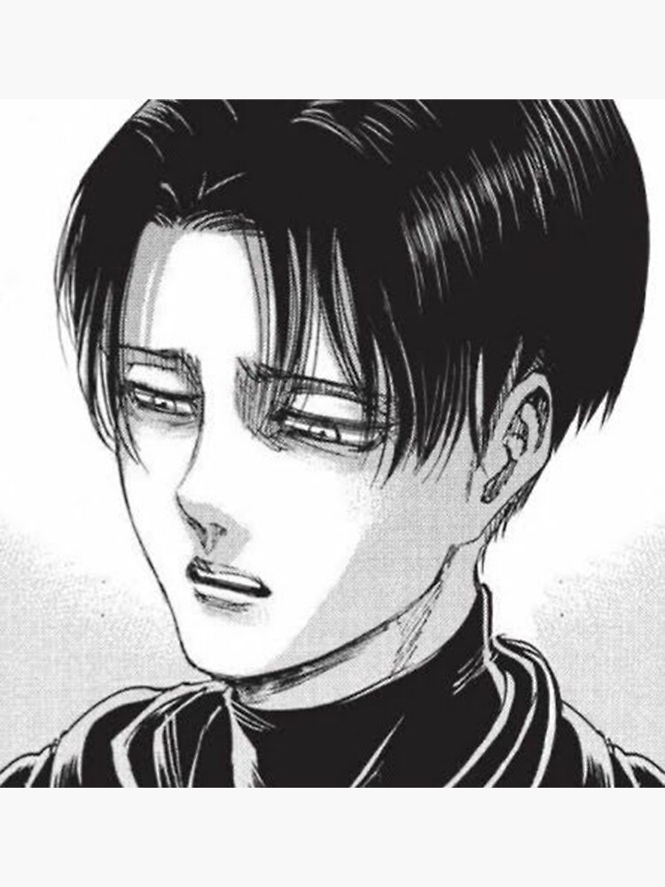 "Attack on titan Levi Ackerman manga panel " Sticker by KaoEno | Redbubble