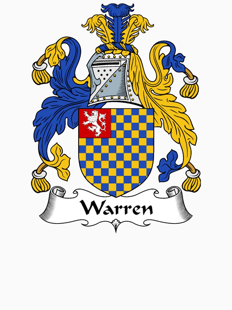 "Warren Coat of Arms / Warren Family Crest" T-shirt for Sale by ...