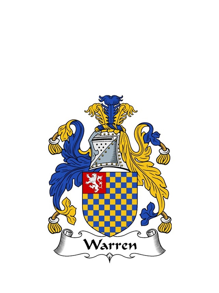 "Warren Coat of Arms / Warren Family Crest" iPhone Case for Sale by ...