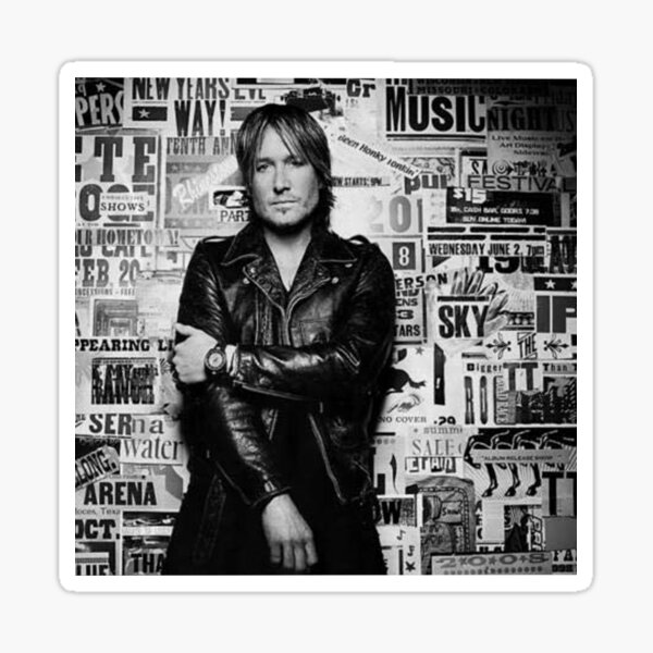 "#Keith#Urban" Sticker by GracielaWunsch | Redbubble